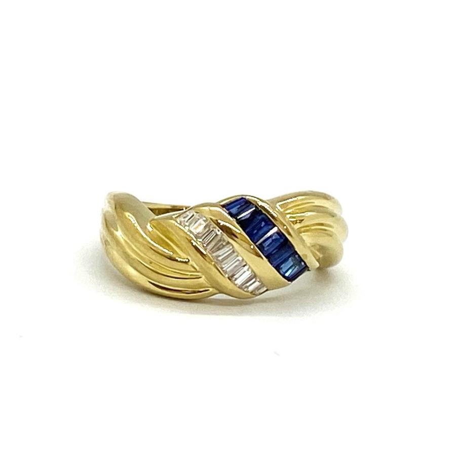 SEIKO セイコー K18サファイヤ ダイヤモンドリング NO.304538 : JEX宝石ギャラリー Yahoo!店 - 通販 - Yahoo!ショッピング