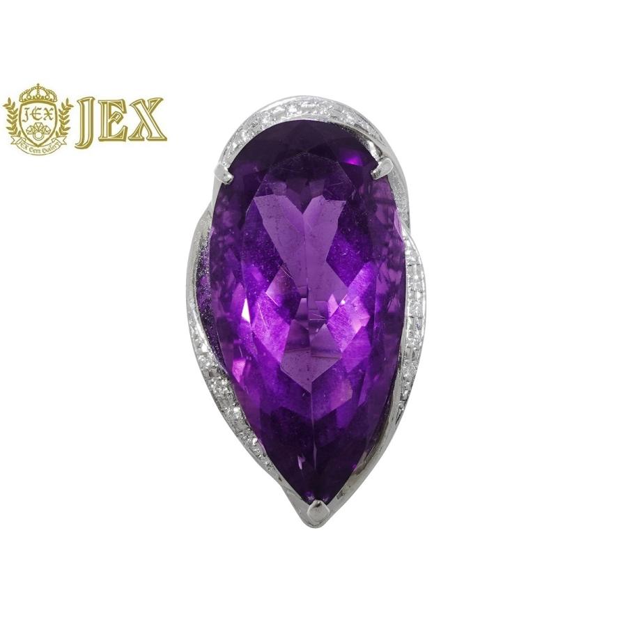 Amethyst Pt900アメシスト ダイヤモンドリング NO.304799 : JEX宝石ギャラリー Yahoo!店 - 通販 - Yahoo!ショッピング