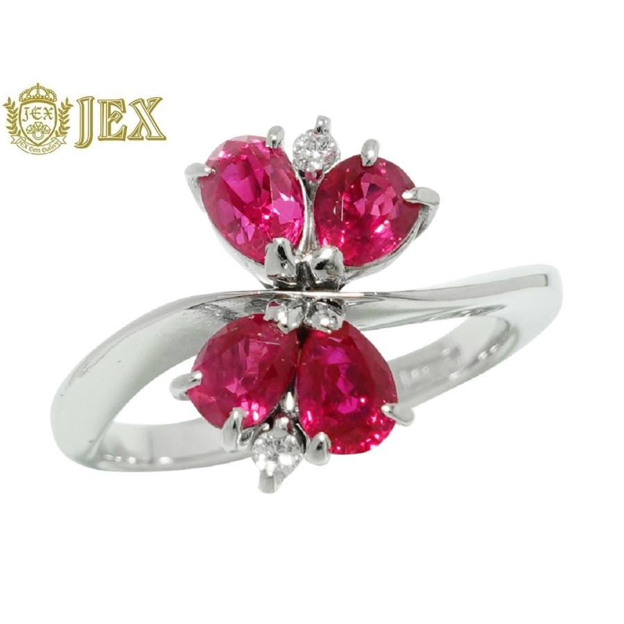 Ruby Pt900ルビー ダイヤモンドリング NO.304971 : 304971-j : JEX宝石ギャラリー Yahoo!店 - 通販 - Yahoo!ショッピング