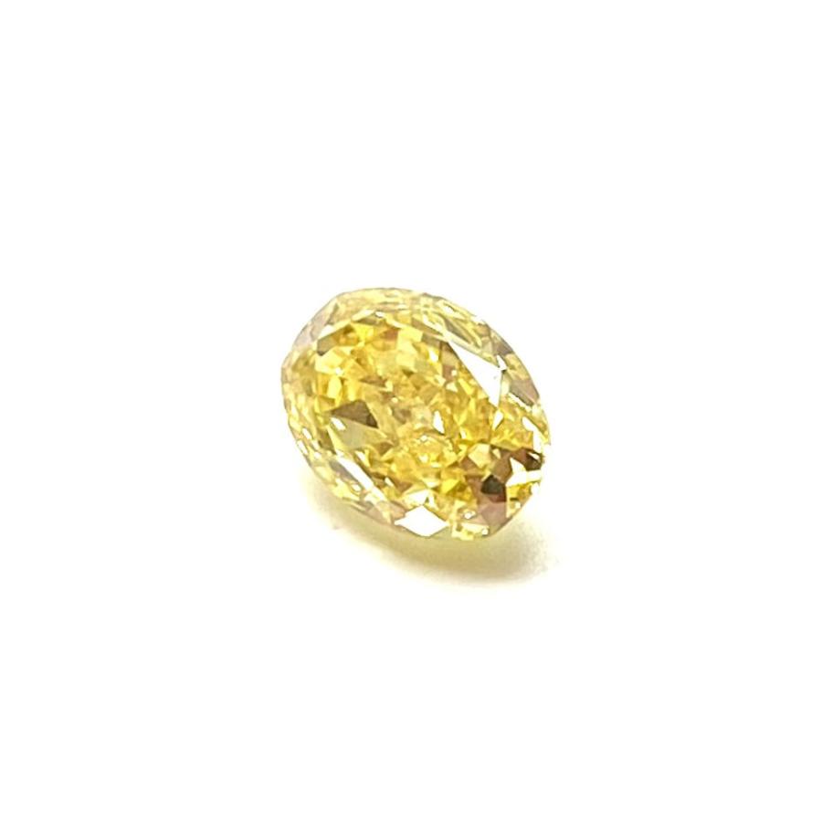 FANCY VIVID YELLOW ファンシーヴィヴィッドイエローダイヤモンドルース 未使用品 0.48ct GIA No.42367 ...