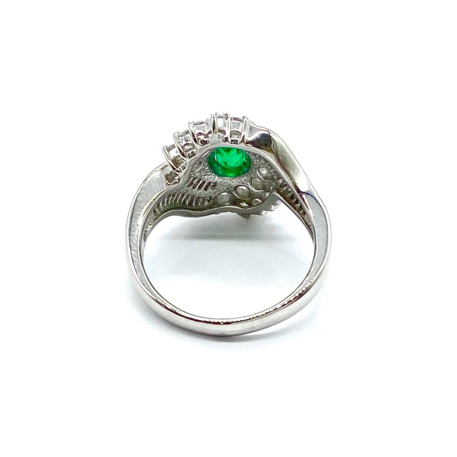 Emerald Pt900エメラルド ダイヤモンドリング NO.48978 : JEX宝石ギャラリー Yahoo!店 - 通販 - Yahoo ...