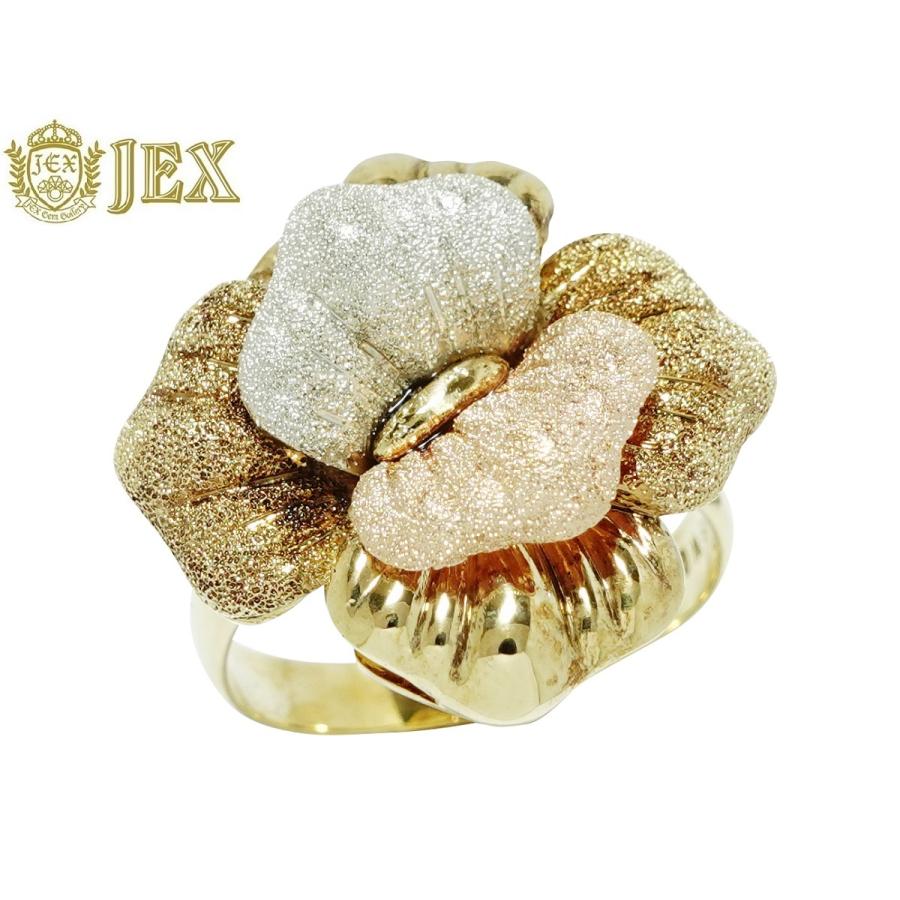 K18 PG WGリング NO.49078 : JEX宝石ギャラリー Yahoo!店 - 通販 - Yahoo!ショッピング