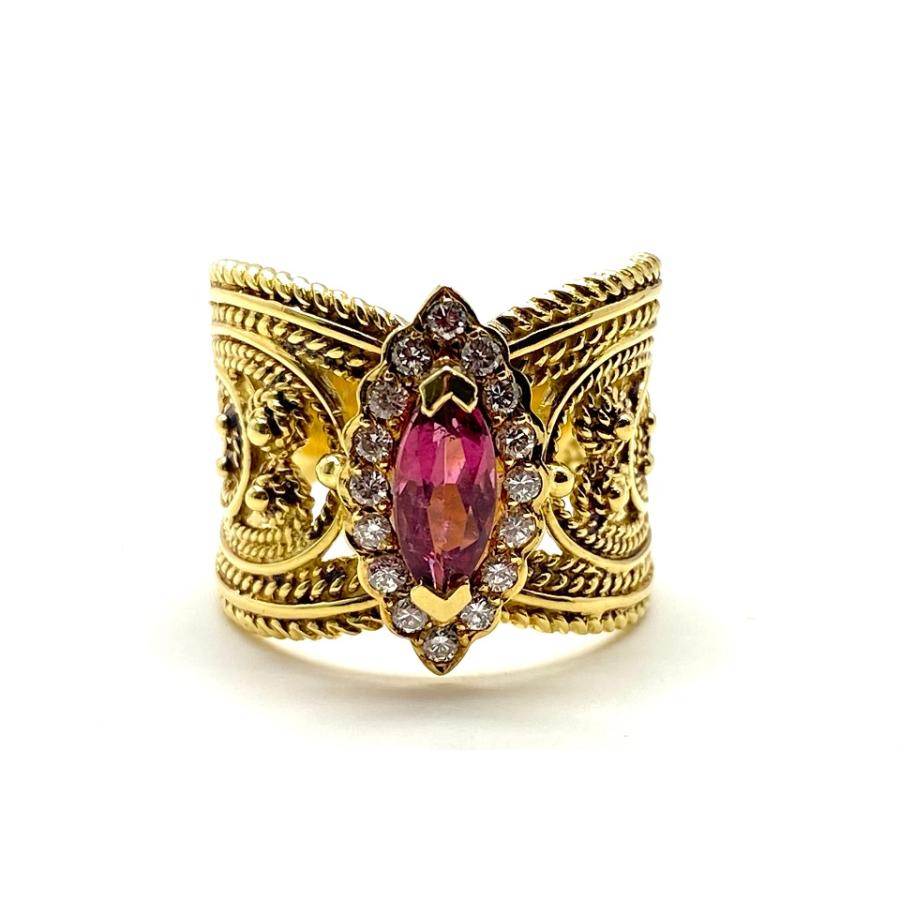 YANES ヤーネス K18ピンクトルマリン ダイヤリング NO.49087 : JEX宝石ギャラリー Yahoo!店 - 通販 ...