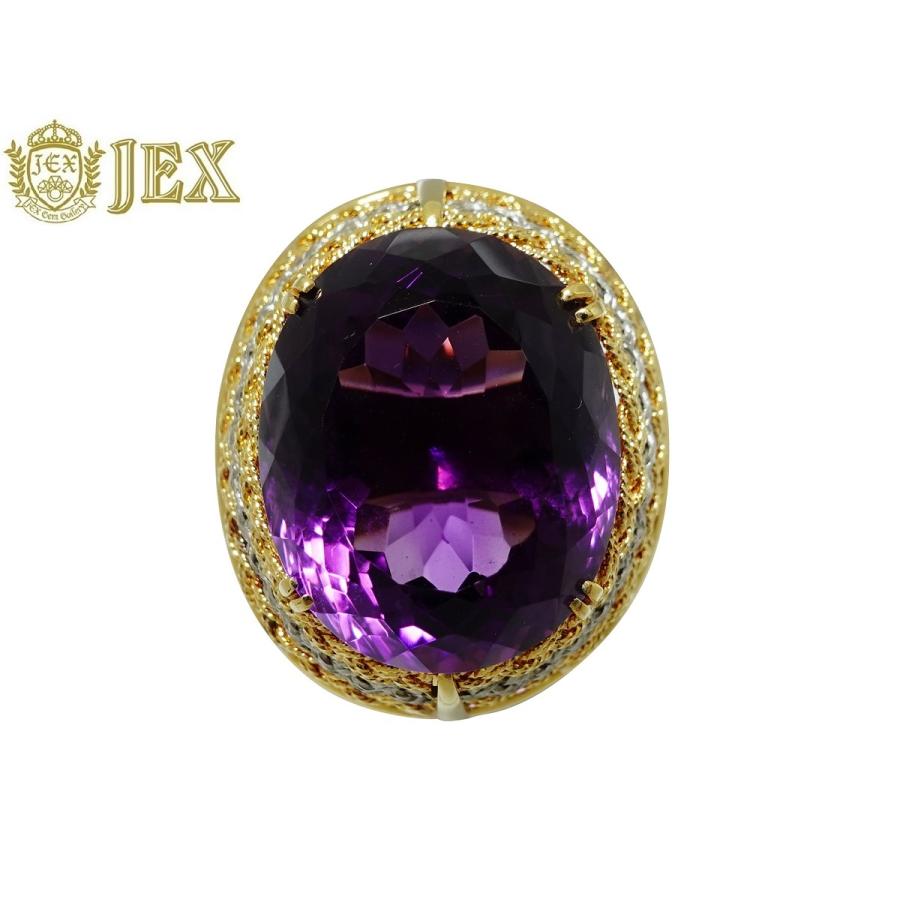 Amethyst K18 WGアメシストリング NO.49166 : JEX宝石ギャラリー Yahoo!店 - 通販 - Yahoo!ショッピング