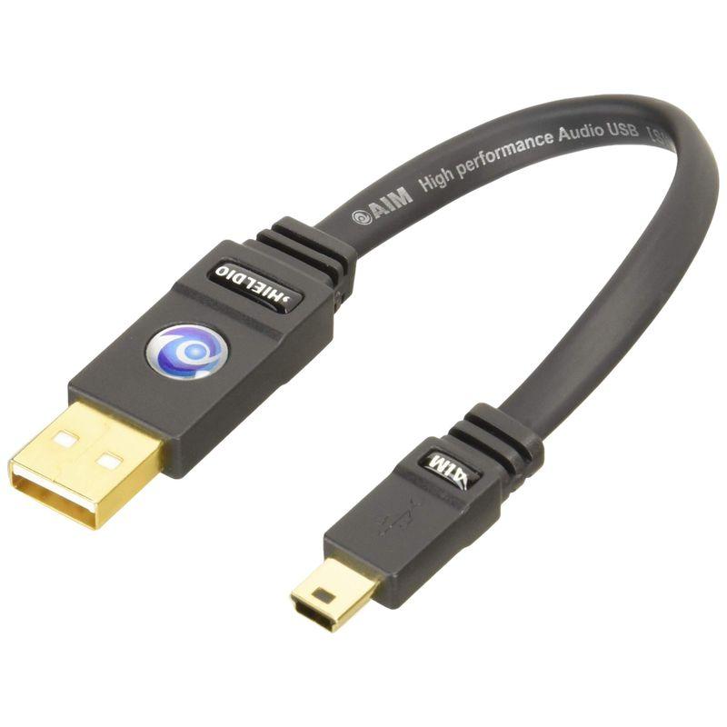 AIM SHIELDIOシリーズ オーディオUSBケーブル(A-MiniB) 0.15m UM1-N0015 : ジアテンツー2 - 通販 - Yahoo!ショッピング