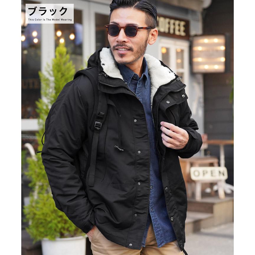JIGGYS SHOP マウンテンパーカー メンズ アウター ボアライナー JIGGYS SHOP マウンテンパーカー メンズ アウター ボアライナー