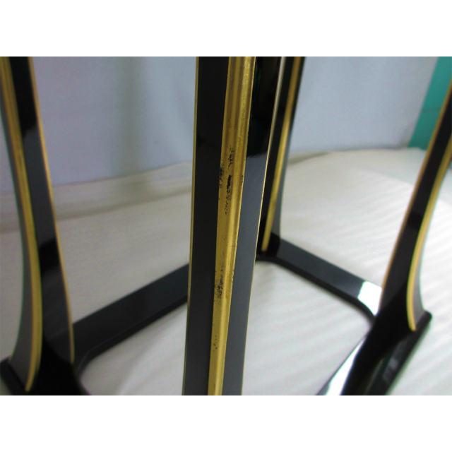 【特別販売品】 黒塗り背高経机 発送まで2週間ほどかかります(幅約54.5cm×高さ約64cm×奥行約33cm) 在庫品特価 管理番号「5125」 :5125:寺院用仏具の慈光堂 - 通販 ...