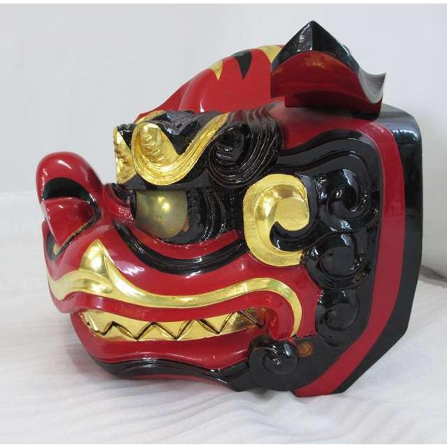 【特別販売品】獅子頭 宇津 1.3尺(幅39.4cm高36.5cm奥34cm)新品ですが中古品としての販売です 木製高級仏具通販 (管理番号7617) : 寺院用仏具の慈光堂 - 通販 ...