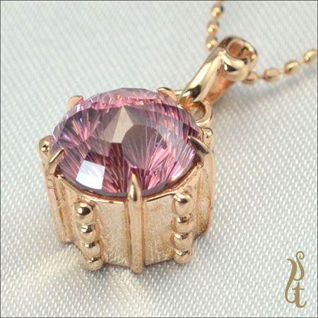 UZU ウズイスト UZUIST ネックレス レディース アクセサリー K10PG トルマリンローズ ローズクォーツ ペンダント IN-41 レビューを書いて送料無料 : 時空堂 時計宝飾品 ...