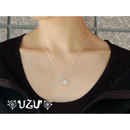 UZU ウズ ネックレス レディース アクセサリー シルバー925 雪の結晶モチーフ ブルームーンストーン ペンダント NE-594 : 時空堂 時計宝飾品販売修理専門店 - 通販 ...