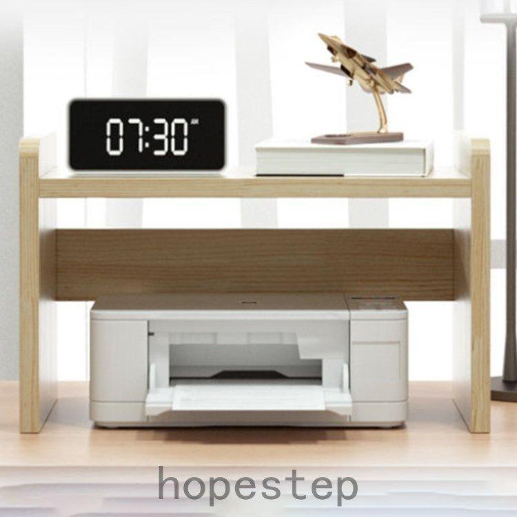 プリンター台 卓上ラック 机上ラック 省スペースラック ミニラック 一段 43*24*30 木製 北欧 長方形 スリム テーブル デスク ラック : jikuya-store - 通販 ...