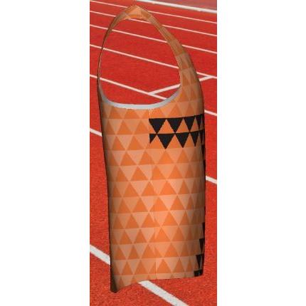 ASICS アシックス プリントオーダーコンポ受注生産 ランニングシャツ（メンズ）レーシングエキスパートシルエット ソフトドライニット素材 ...