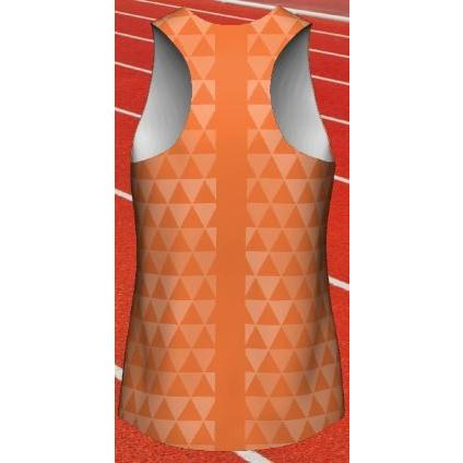 ASICS アシックス プリントオーダーコンポ受注生産 ランニングシャツ（メンズ）レーシングエキスパートシルエット ソフトドライニット素材 ...