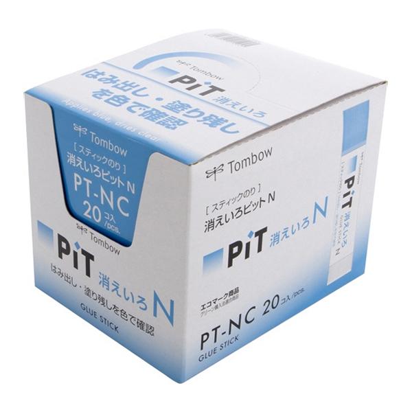 トンボ鉛筆 【まとめ買い】トンボ鉛筆 スティックのり 中 消えいろピットN 22g 20個/60個 PT-NC : 事務蔵 - 通販 - Yahoo!ショッピング