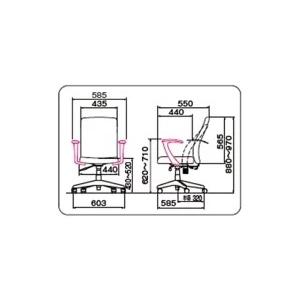 ナカバヤシ ナカバヤシ ファブリックチェア グリーン RZC-501G : 事務蔵 - 通販 - Yahoo!ショッピング