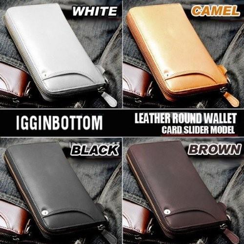 メンズブランド IGGINBOTTOM イギンボトム ラウンドファスナーロング 長財布 レザーロング さいふ サイフ 財布 ig893 : 神代 - 通販 - Yahoo!ショッピング