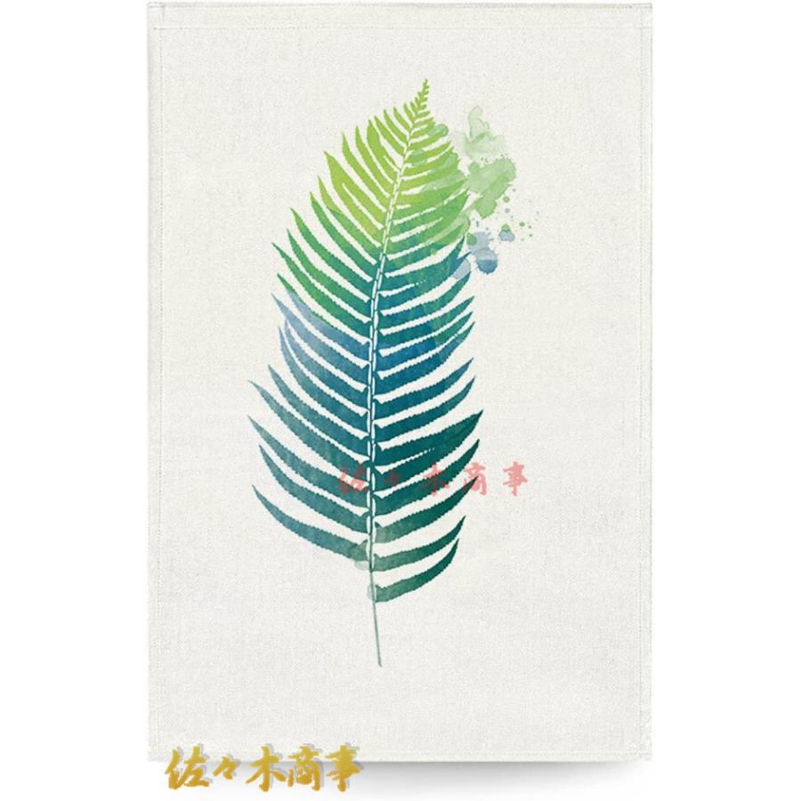 暖簾 ショートカーテン 3050CM 目隠し カフェカーテン 自然風景 グリーン 花柄 リーフ柄 マジックテープ 短いのれん タペストリー : 4558pj9q : 佐々木 - 通販 ...