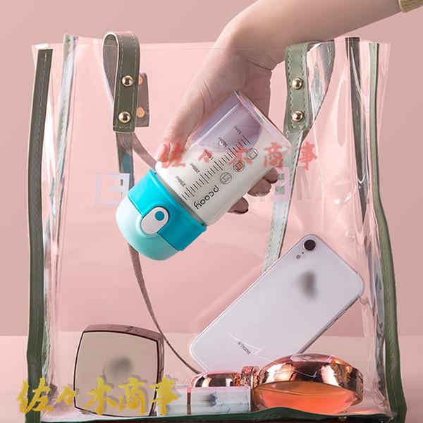 ガラス水筒 ストロー付き ミニ ワンタッチオープン 360ml 500ml 目盛り 小容量 クリアボトル ウォーターボトル 耐熱ボトル : 佐々木 - 通販 - Yahoo!ショッピング