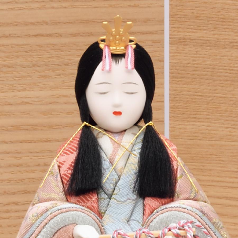 雛人形 お祝い 木目込み 一秀 ひな人形 親王飾 18号 スタイリッシュ 木目 ナチュラル かわいい コンパクト ミニ お雛様 おしゃれ まる顔 2025-25-b-123-6 : 家具通販 ...