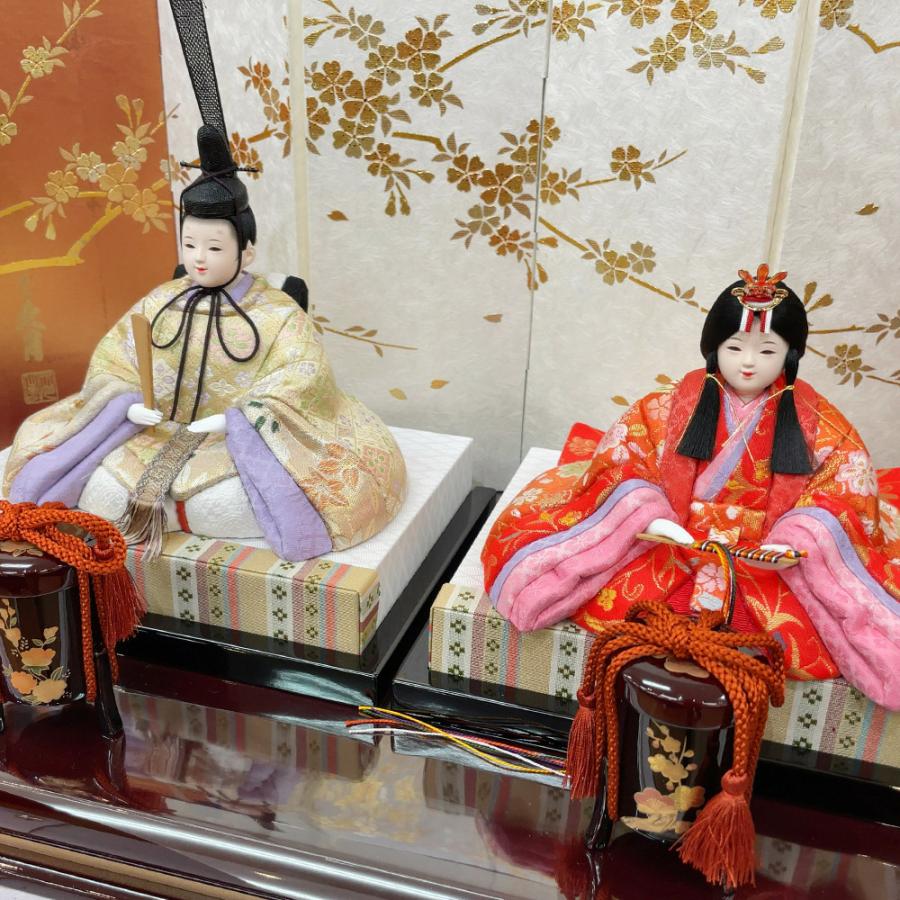 久月 雛人形 ひな人形 お祝い 木目込 平飾り 親王飾り 二人飾り 真多呂 かわいい おしゃれ モダン お雛様 おひな様 93804 2025 ...