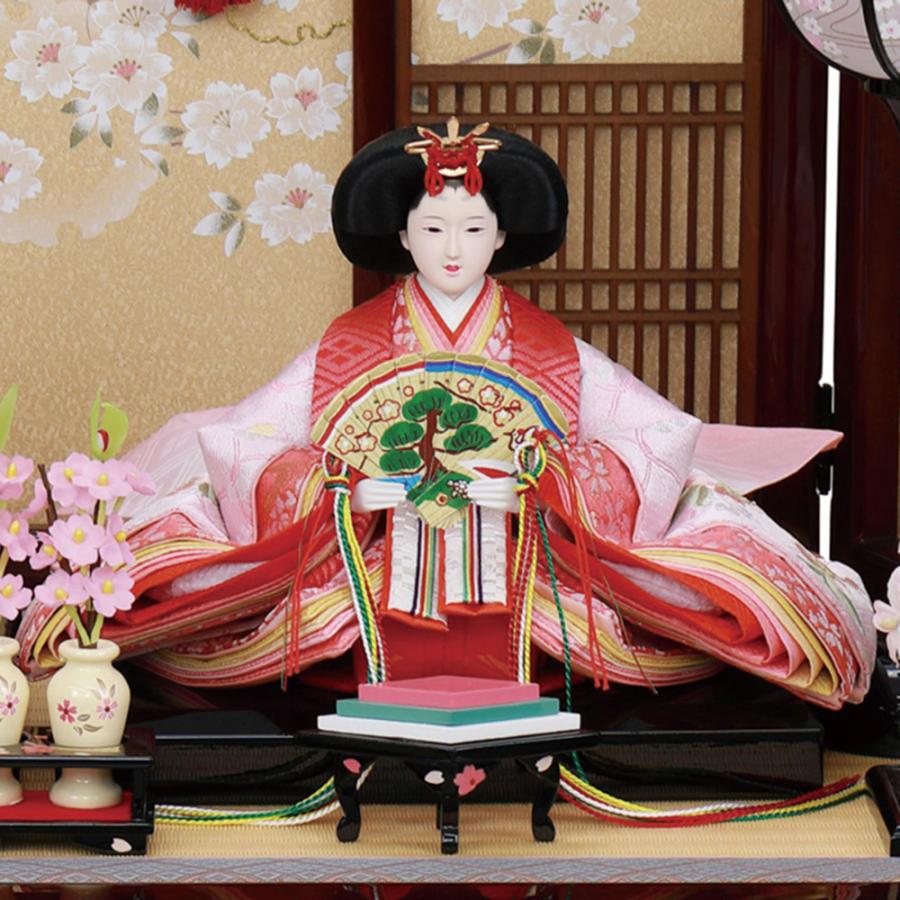 雛人形 お祝い ひな人形 収納飾り 親王飾り 2人飾り 二人飾り 塗桐 親王収納箱飾り 引出式収納箱 三曲屏風 おしゃれ 可愛い コンパクト モダン 2025 4l12-gt-217 : 雛 ...