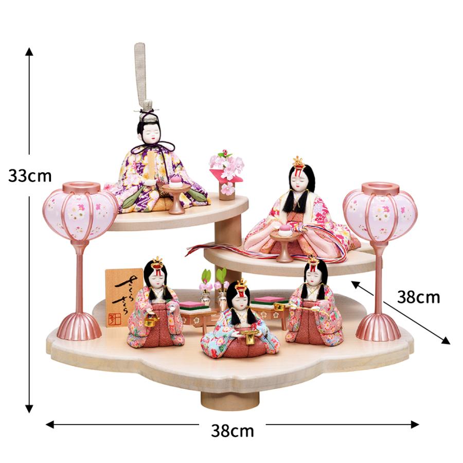 雛人形 お祝い 木目込み 一秀 ひな人形 親王飾り 木目 ブラウン 17号 かわいい コンパクト 木目込 お雛様 おしゃれ 可愛い まる顔 2024-24-c111-5 : a3hide23 ...