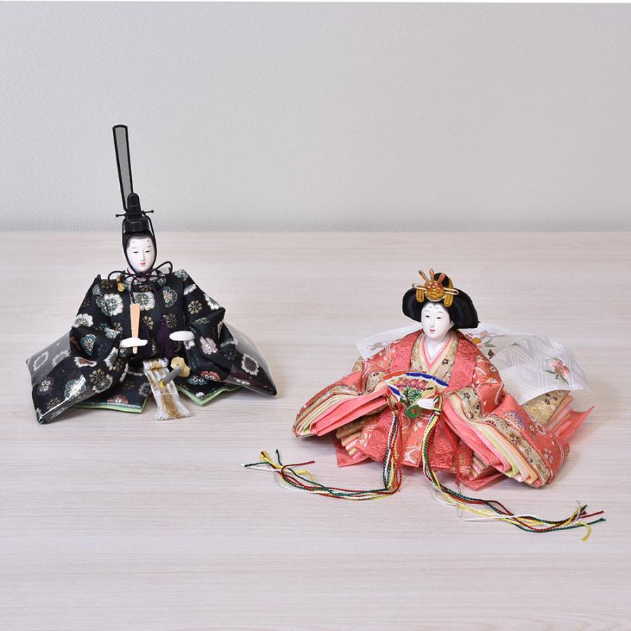 雛人形 コンパクト ひな人形 親王飾り 平飾り 白 ホワイト orijin シリーズ かわいい おしゃれ モダン お雛様 おひな様 12-j21-6 : a3orijin24-z-h0001 ...