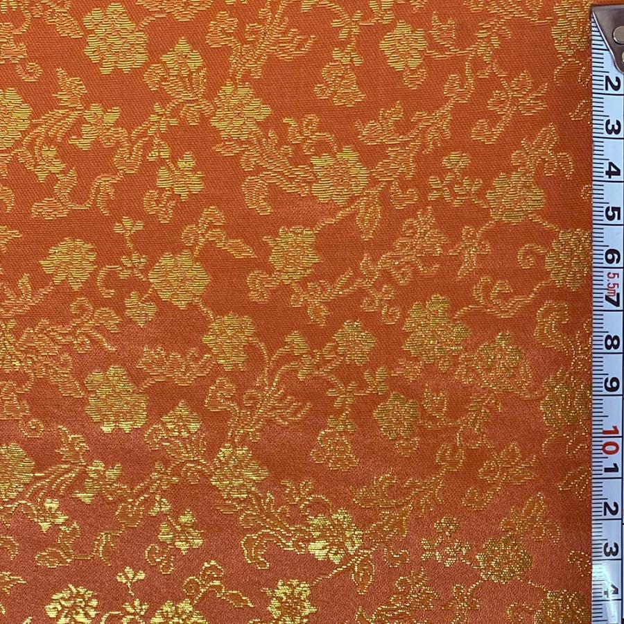 金襴生地 金襴の布 ピンク ピンク地に唐草 Kinピンク7 雛人形 五月人形 販売 通販の陣屋 通販 Yahooショッピング