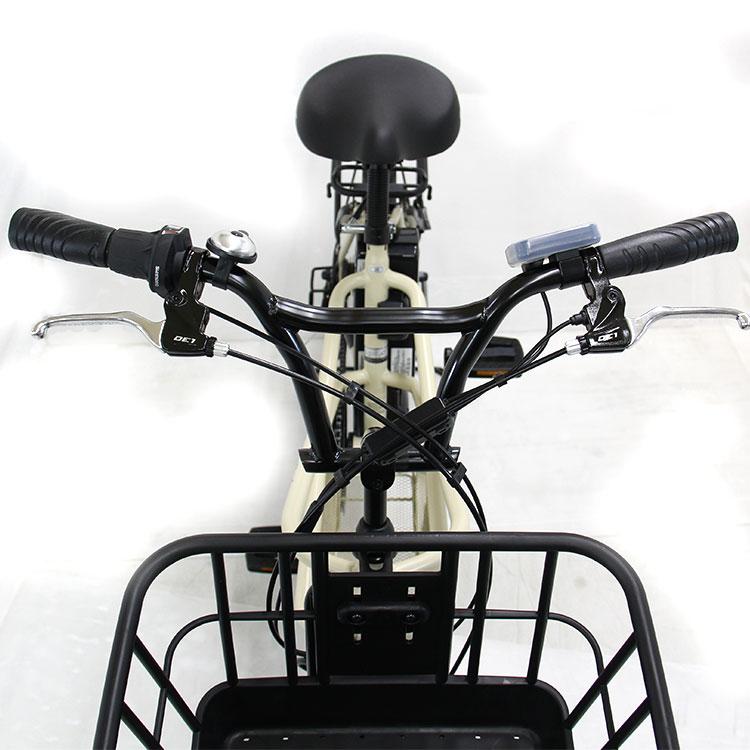 PELTECH メーカー直送 自転車 ミニベロ Eカーゴバイク GRC-515L 電動アシスト 20インチ シマノ製外装7段 ペルテック 肉厚太タイヤ : サイクルショップ 自転車BOX ...