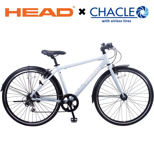 HEAD 【完全組立】HEAD×CHACLE（ヘッド・チャクル） エアレスタイヤ搭載 IFFLEY（イフリー）｜2022年度モデル｜27インチ6段変速クロスバイク : 自転車通販PROSHOP ...