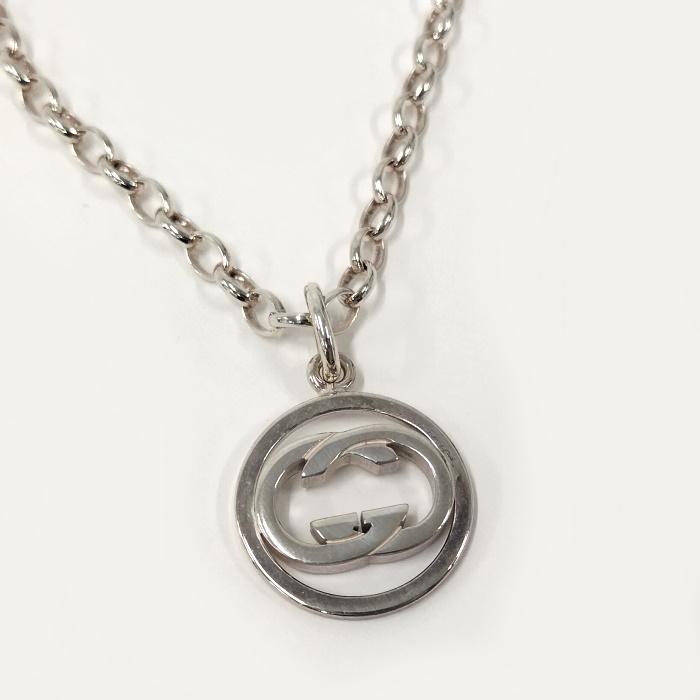 GUCCI ネックレス ドッピアG SV925 シルバー925 シルバー 147749 : JJコレクション ヤフー店 - 通販 - Yahoo!ショッピング