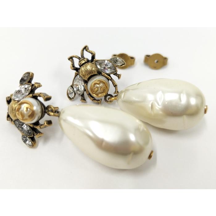 GUCCI 【中古】GUCCI ピアス ビー 蜂 インターロッキングG GUCCI 【中古】GUCCI ピアス ビー 蜂 インターロッキングG