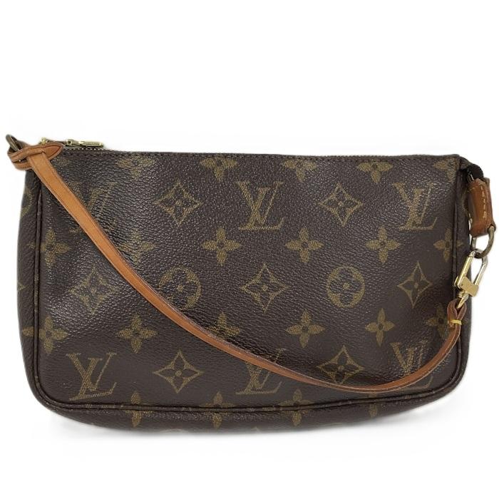 LOUIS VUITTON ポーチ ポシェットアクセソワール ブラウン モノグラム M51980 : JJコレクション ヤフー店 - 通販 - Yahoo!ショッピング