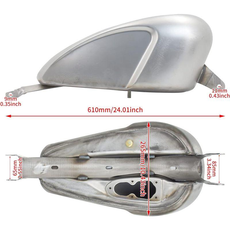 HDBUBALUS オートバイ バイク EFI 14.4L ガス 燃料タンク ガソリンタンク ハーレー スポーツスター XL 8831200 : 20231213110442-00560 ...