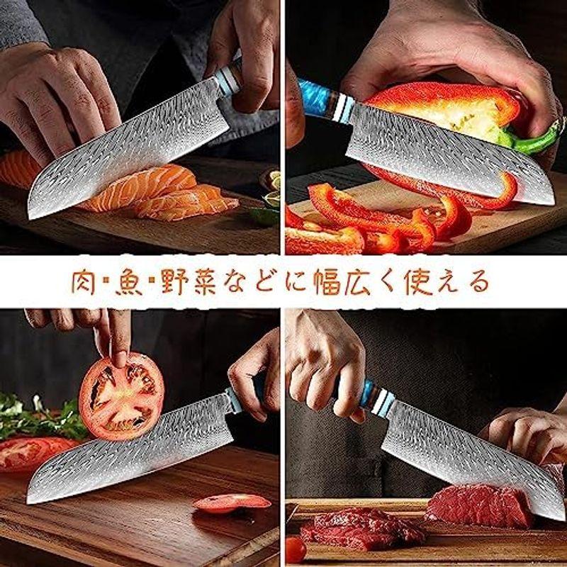 VGTEN 菜切り包丁 中華包丁 刃渡り160mm V金10号 67層 VGTEN 菜切り包丁 中華包丁 刃渡り160mm V金10号 67層