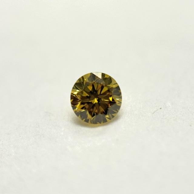 0.086ct FANCY INTENSE YELLOW VS1 ラウンド インテンスイエローダイヤモンドルース : JKダイヤ - 通販 - Yahoo!ショッピング