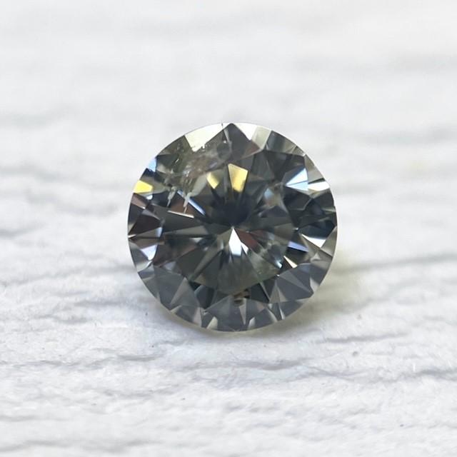 0.140ct FANCY LIGHT GRAY GREEN I1 カメレオン ラウンド ダイヤモンドルース : JKダイヤ - 通販 - Yahoo!ショッピング