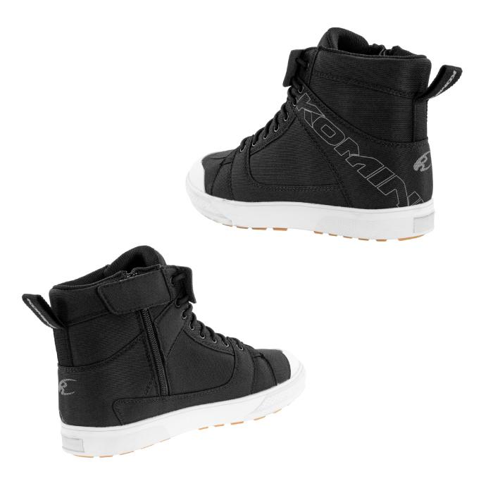 コミネ シューズ BK-101 WPライディングスニーカー KOMINE 05-101 バイク 24-25年秋冬モデル : bk-101 ...