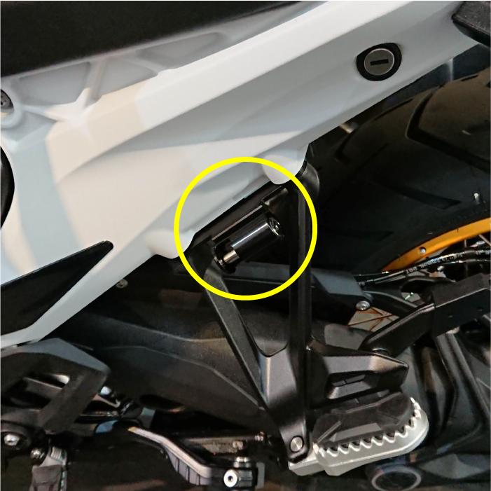 FDHLBM201B フィックスデザイン ヘルメットロック M1 BMW R1300GS 24- BLACK Fixe design バイク ...