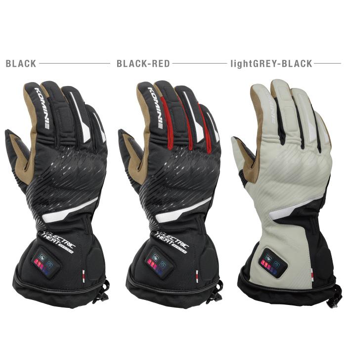 コミネ EK-215 デュアルヒートプロテクトエレクトリックグローブ KOMINE 08-215 バイク 電熱グローブ 秋冬 スマホ対応 ...