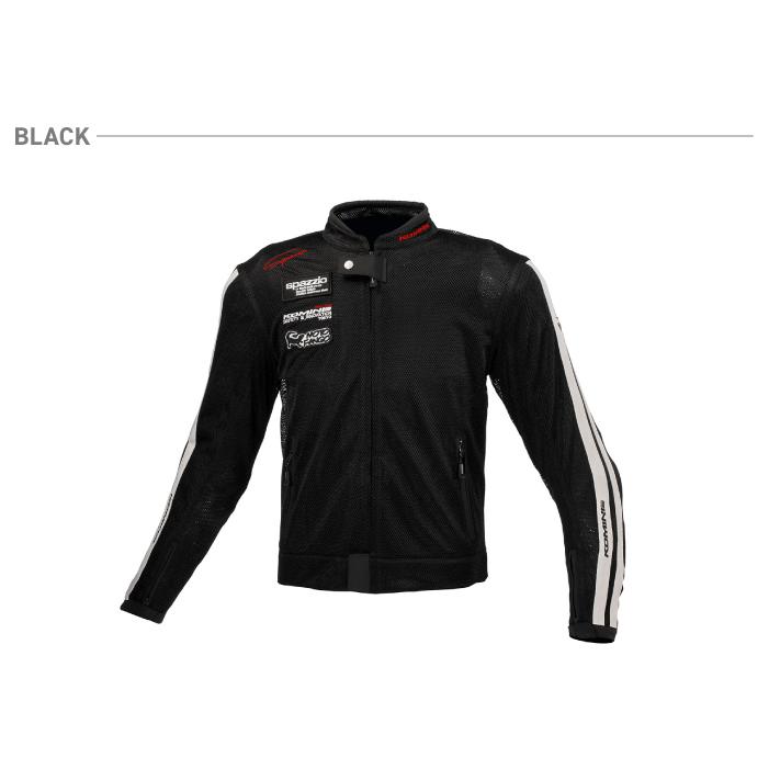 コミネ メッシュジャケット JK-0143 大きいサイズ 5XLB ライディングメッシュジャケット レジェンド KOMINE 07-0143 バイク CE規格パッド付 : jk-0143b ...