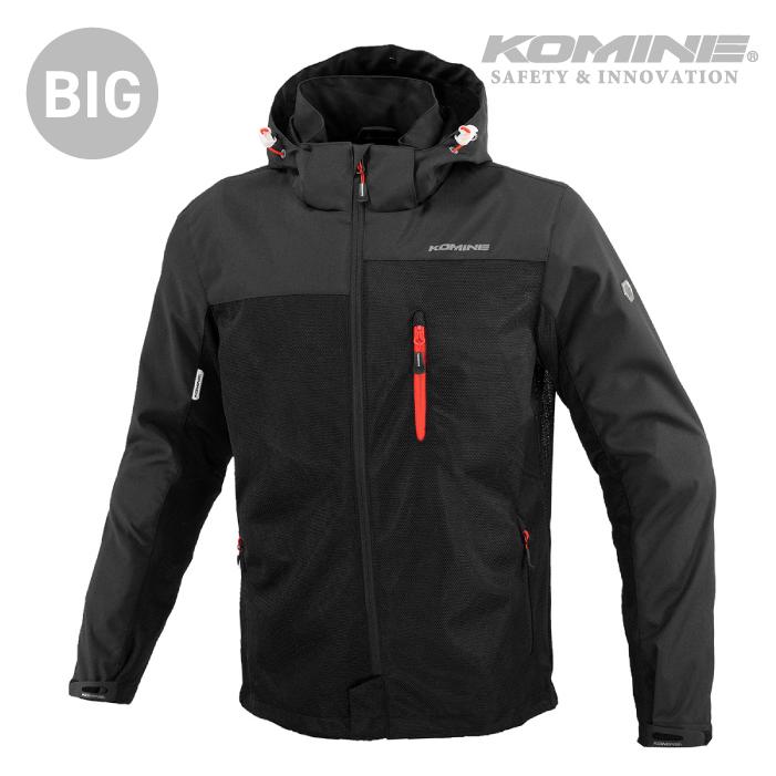 コミネ メッシュジャケット JK-1143 大きいサイズ 5XLB・6XLB プロテクトメッシュパーカーテン KOMINE 07-1143 バイク CE規格パッド付 : バイク用品の車楽 ...