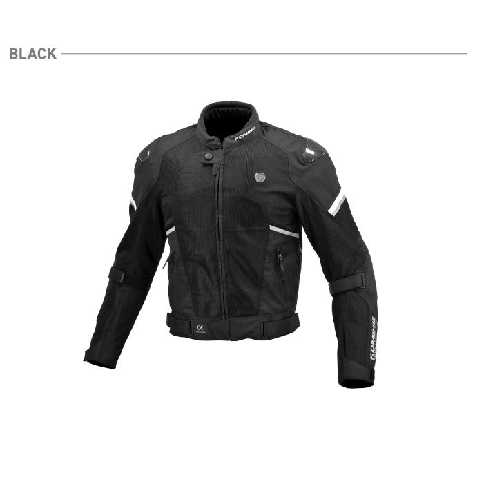 コミネ メッシュジャケット JK-1573 大きいサイズ 5XLB・6XLB プロテクトカーボンメッシュジャケット KOMINE 07-1573 バイク CE規格パッド付 : jk-1573b ...
