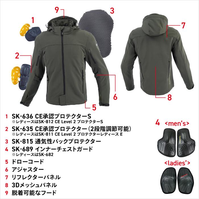 コミネ JK-1593 プロテクトクールドライパーカ KOMINE 07-1593 バイク ジャケット CE規格パッド付 2023年春夏モデル :JK-1593:バイク用品の車楽 - 通販 ...