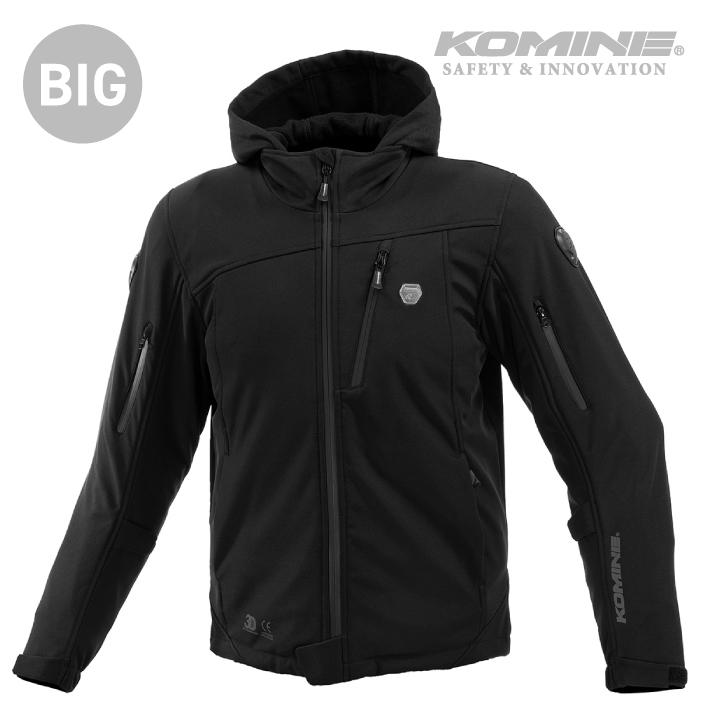 コミネ ジャケット JK-5904 大きいサイズ 5XLB プロテクトソフトシェルウインターパーカ KOMINE 07-5904 バイク CE規格パッド付 秋冬 : バイク用品の車楽 - 通販 ...