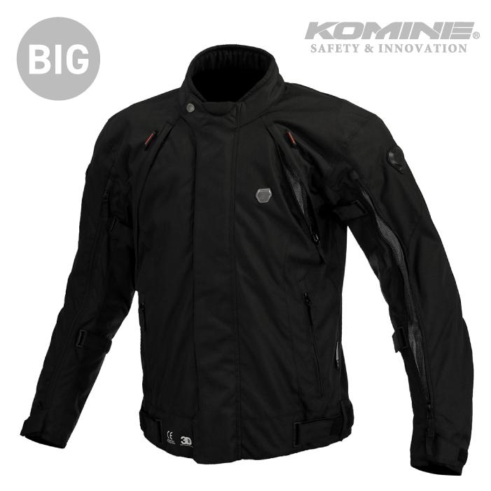 コミネ ジャケット JK-5994 大きいサイズ 5XLB フルイヤーシステムジャケット KOMINE 07-5994 バイク CE規格パッド付 春秋冬 23-24年秋冬モデル : バイク用品 ...