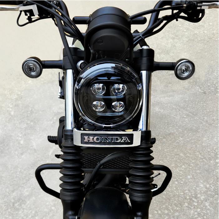 ホンダ CL250/500 レブル250(Sエディション除く)/500/1100用 HONDA エンブレムステーキット 61401-MC9 ...