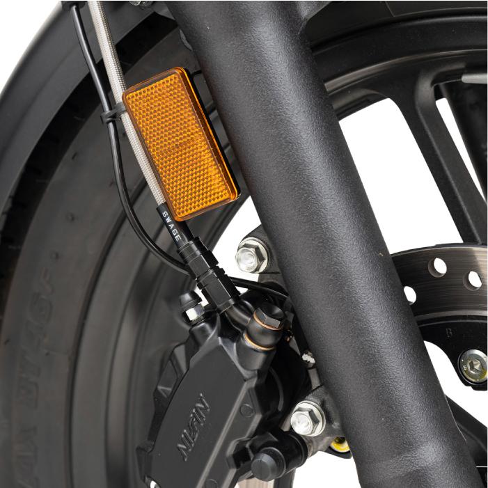 SWAGE-LINE 直送品 スウェッジラインプロ フロントホースキット ホンダ GB350 (21-23) ステンレス/クリアホース PRO HONDA STP0057FS : バイク用品の ...