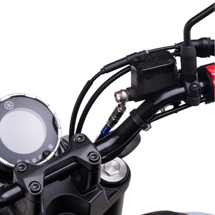 SWAGE-LINE 直送品 スウェッジラインプロ フロントホースキット ヤマハ XSR125 (24) ステンレス/ブラックホース PRO YAMAHA STPB384FS : バイク用品の ...