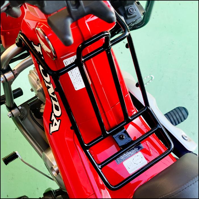 R-SPACE センターキャリア ブラック ホンダ CT125 ハンターカブ用 HONDA (JA55・JA65) アールスペース ...